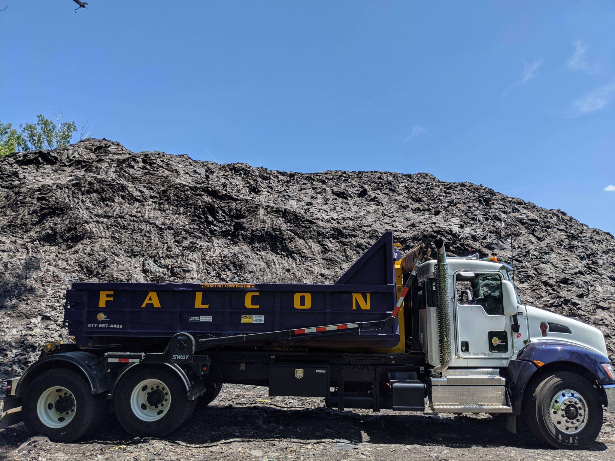 10 Yard Roll-Off Dumpster Rental | Falcon Green Resources